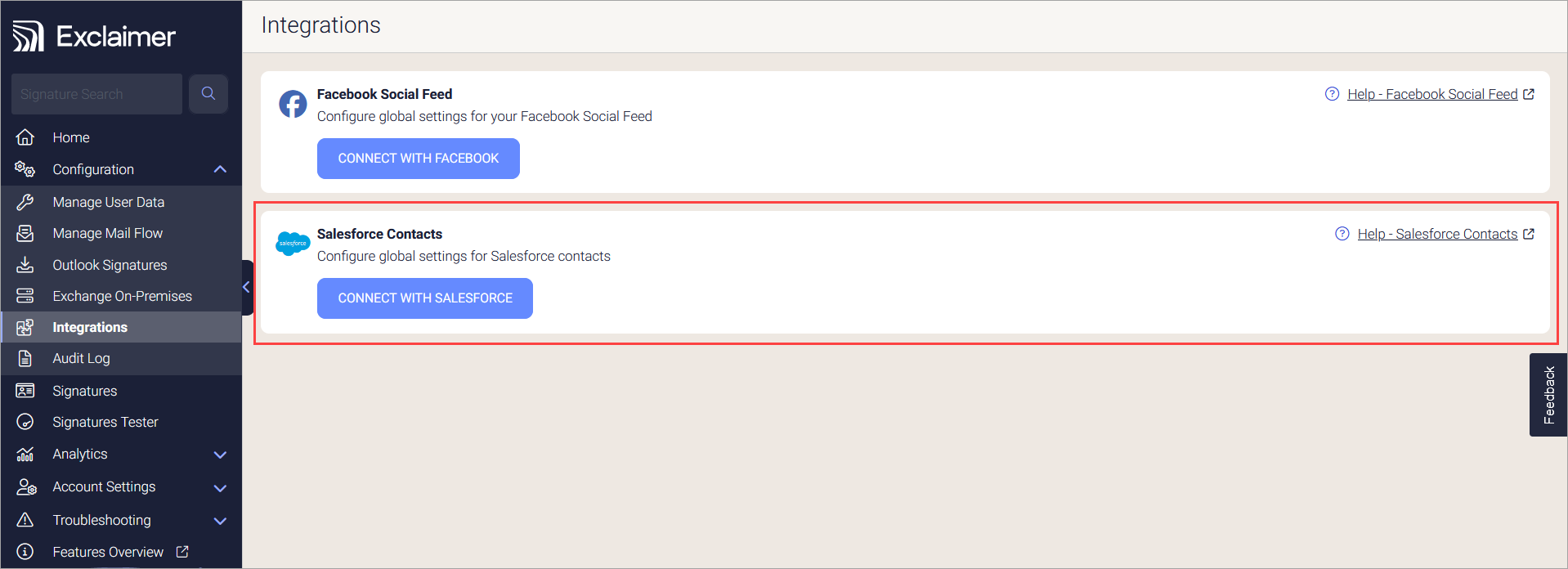 Como configurar uma assinatura para aplicar a uma lista do Salesforce – Base de conhecimento da ...